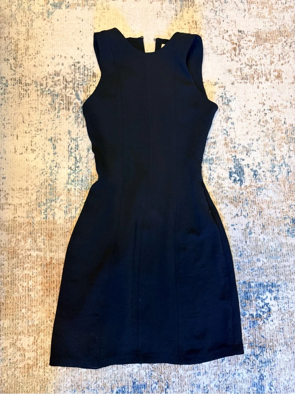 a new day | Dresses | A New Day Black Sleeveless Sheath Mini Dress ...